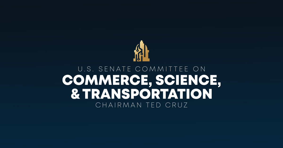 Home - U.S. Senate Committee on Commerce, Science, & Transportation